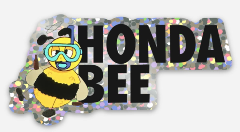1. Honda Bee Decal – Buzzed Off-Road