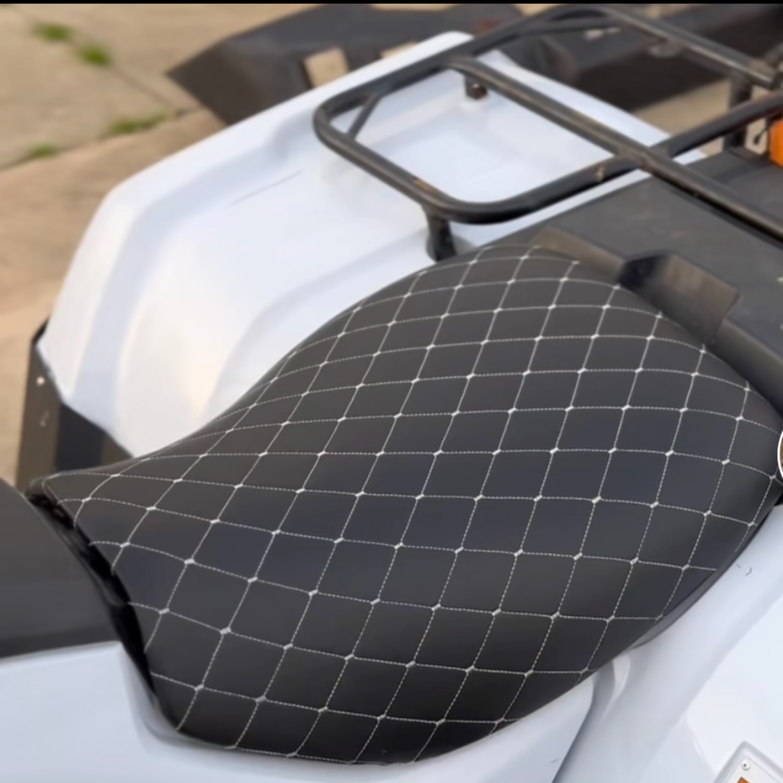 Custom Seat: 2015-2025 Honda Rancher 420 IRS DCT – Buzzed Off-Road